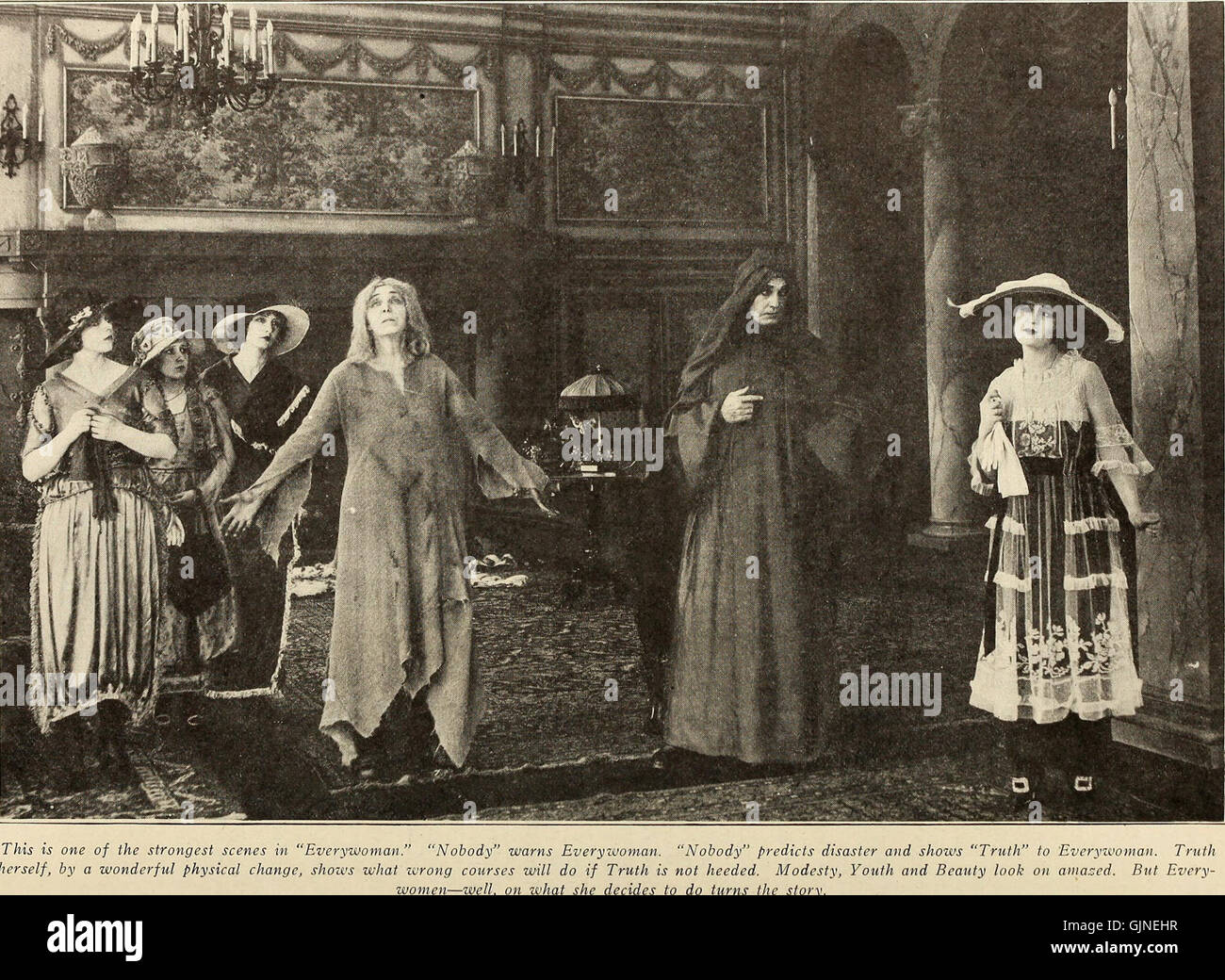 This image from the 1920s depicts the emergence of the 'Moving Picture ...