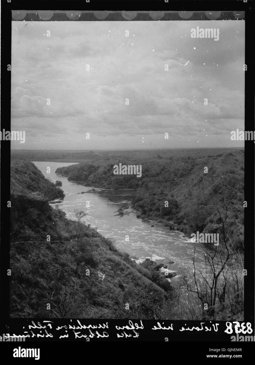 River nile uganda Black and White Stock Photos & Images - Alamy