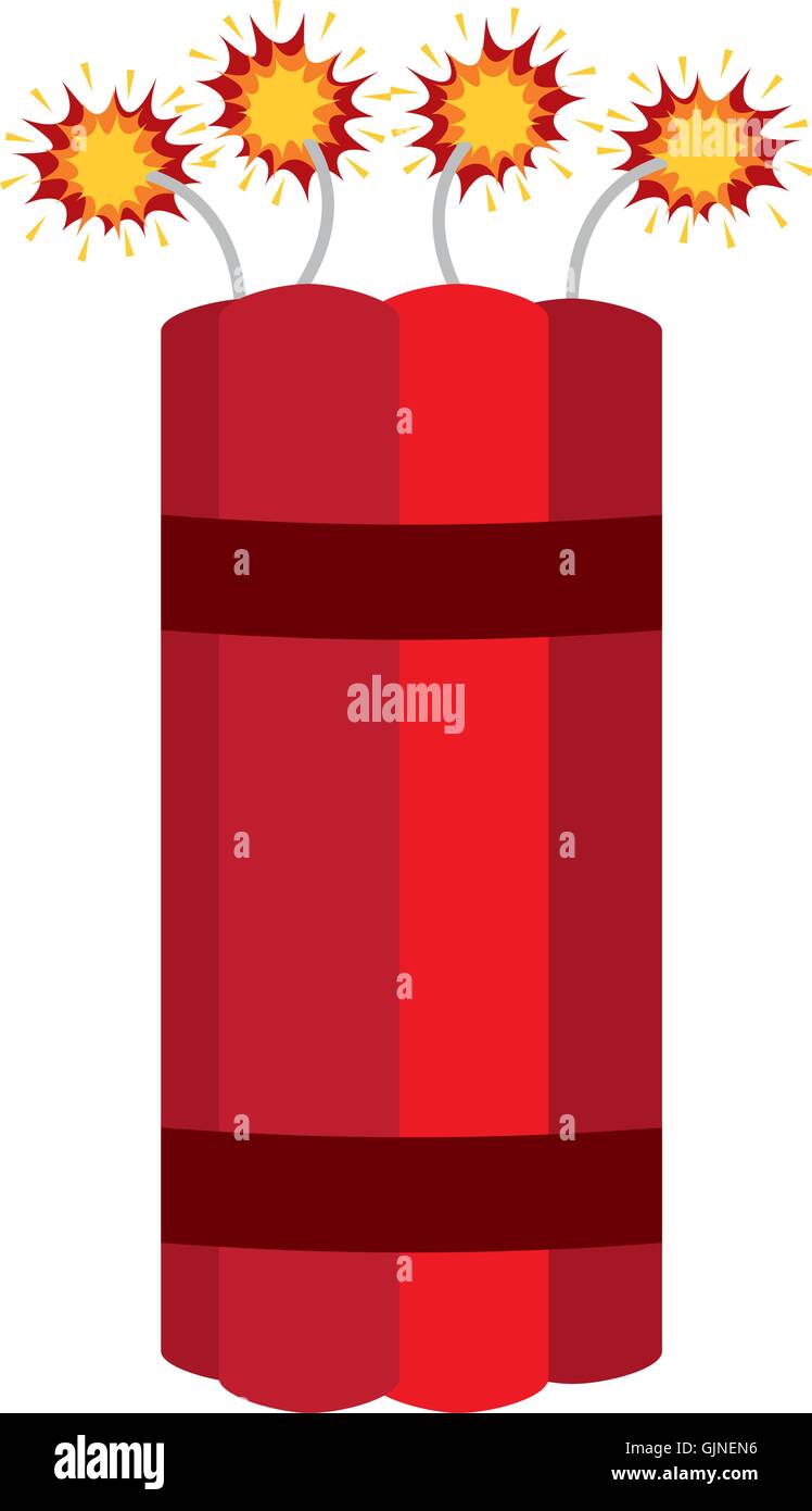 dynamite comic isolated icon Stock Vector Image & Art - Alamy