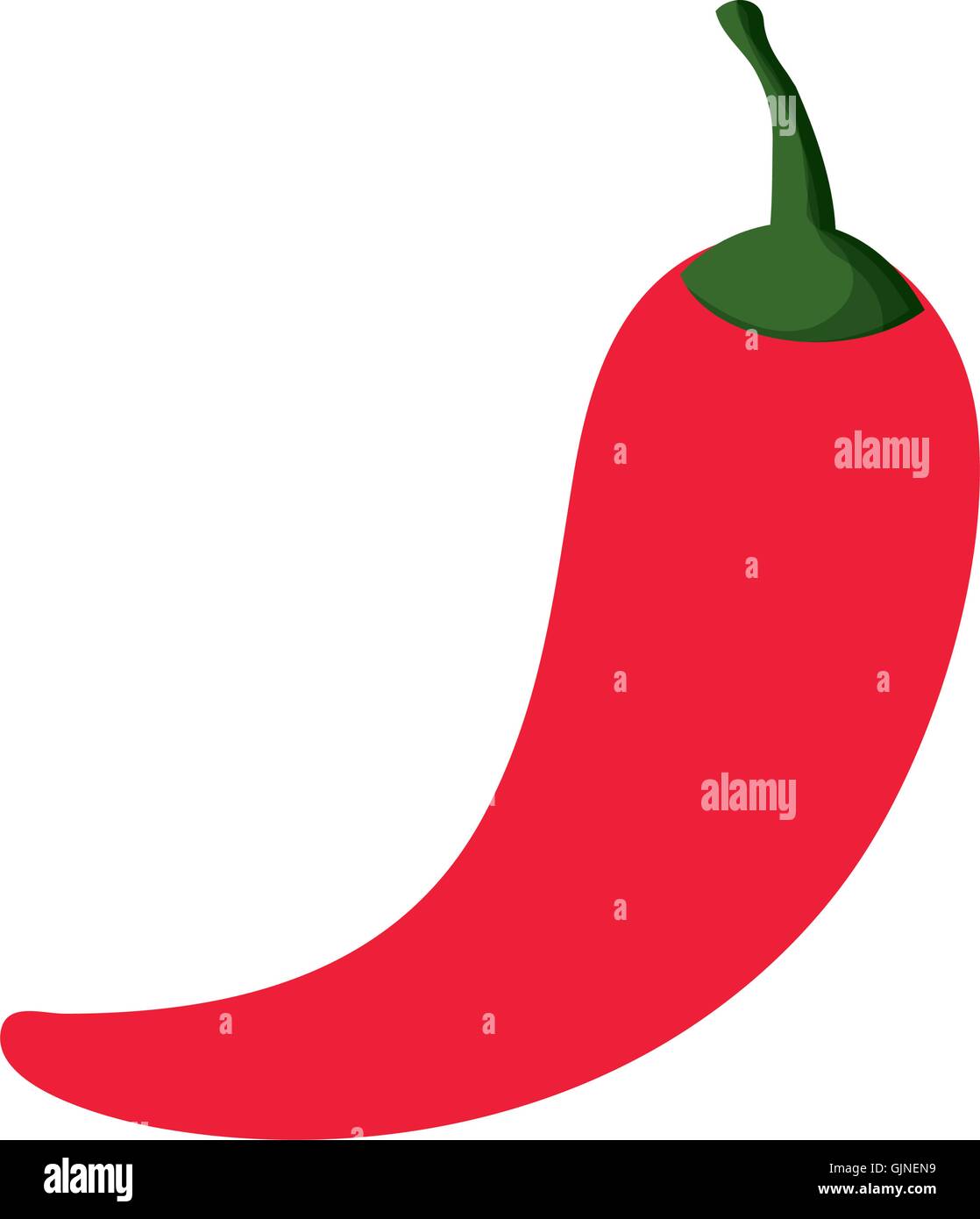 red chili pepper icon Stock Vector Image & Art - Alamy