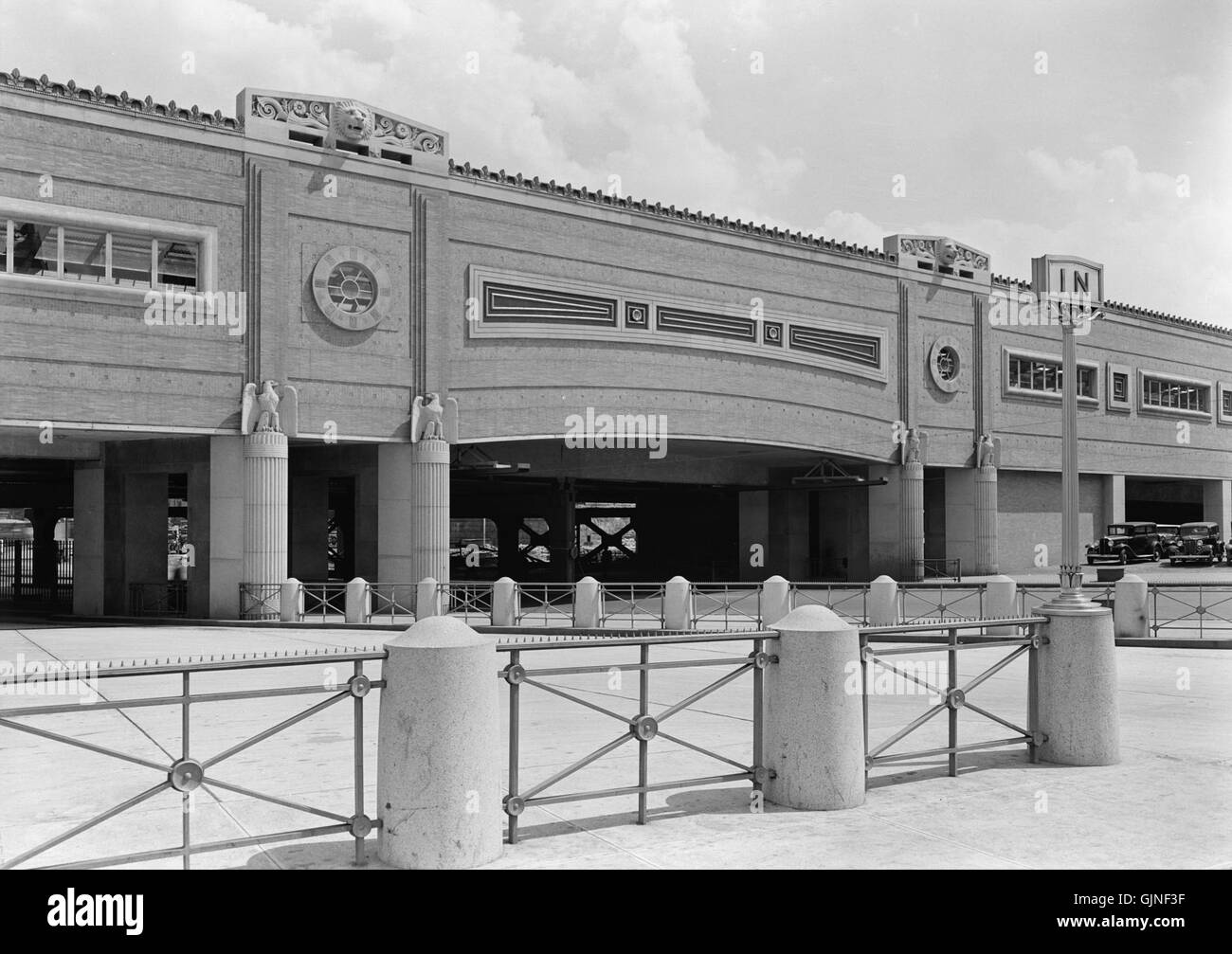 This photograph of Newark Penn Station, taken by the Library of ...
