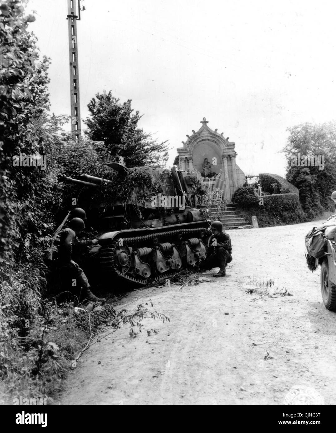 A photograph documenting a historical moment related to the French ...