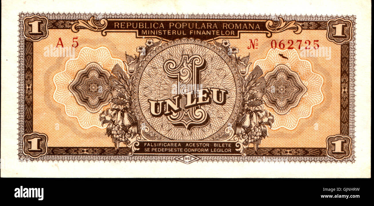 This 1952 ROL 1 coin features an obverse design, likely representing ...