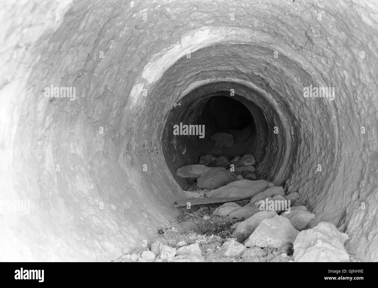 A Roman aqueduct that once transported water from the Pools of Solomon ...