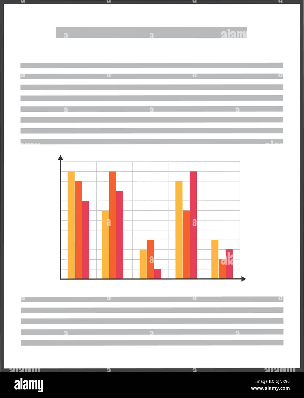 graph chart icon Stock Vector Image & Art - Alamy