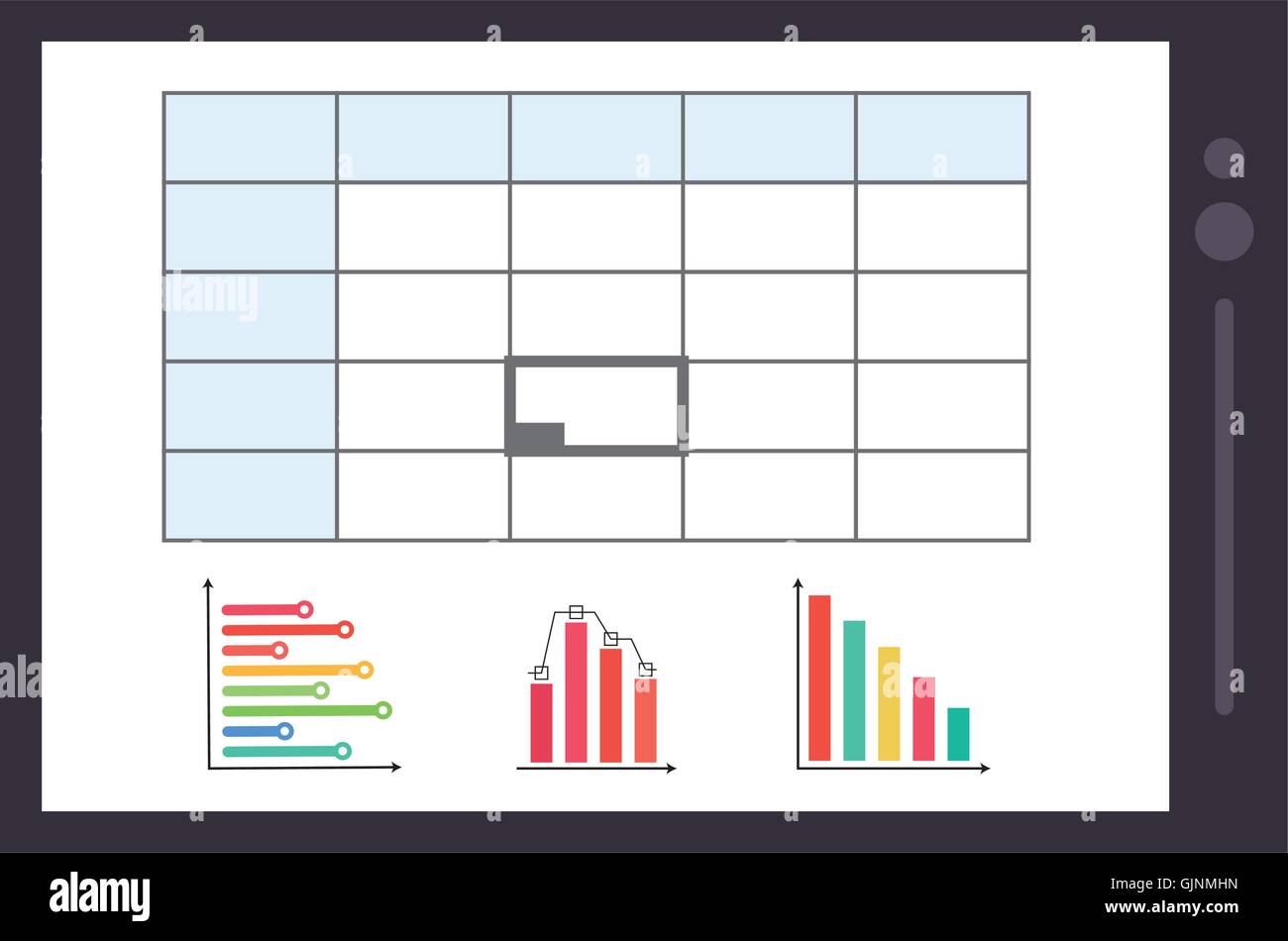 Demographics infograph Stock Vector Images - Alamy