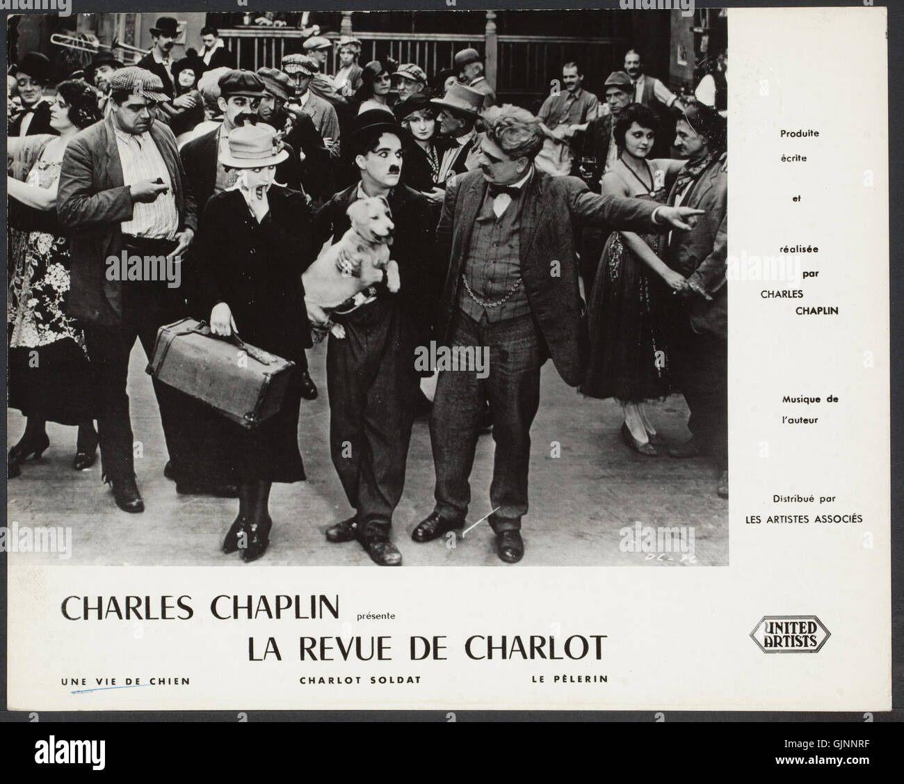 Charles chaplin dogs life 1918 hi-res stock photography and images - Alamy