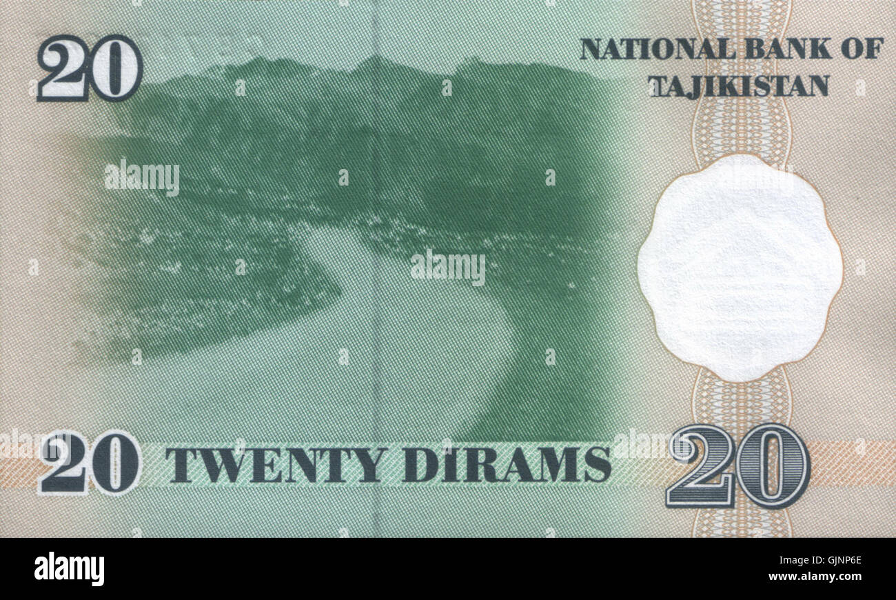 This 20 Dirams coin from Tajikistan, issued in 1999, is part of the ...