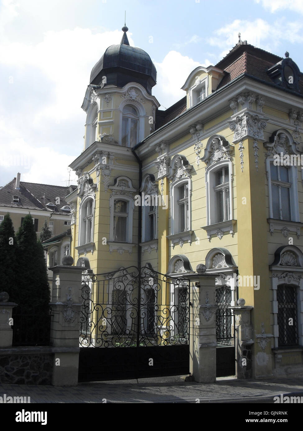 Photograph of the MC49BC5A1C5A5anskÃ¬ family residence in Teplice ...