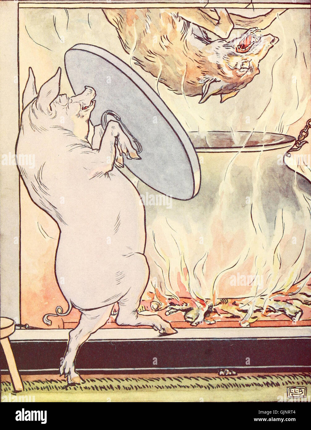 A digital version of *The Three Little Pigs*, a classic children's ...