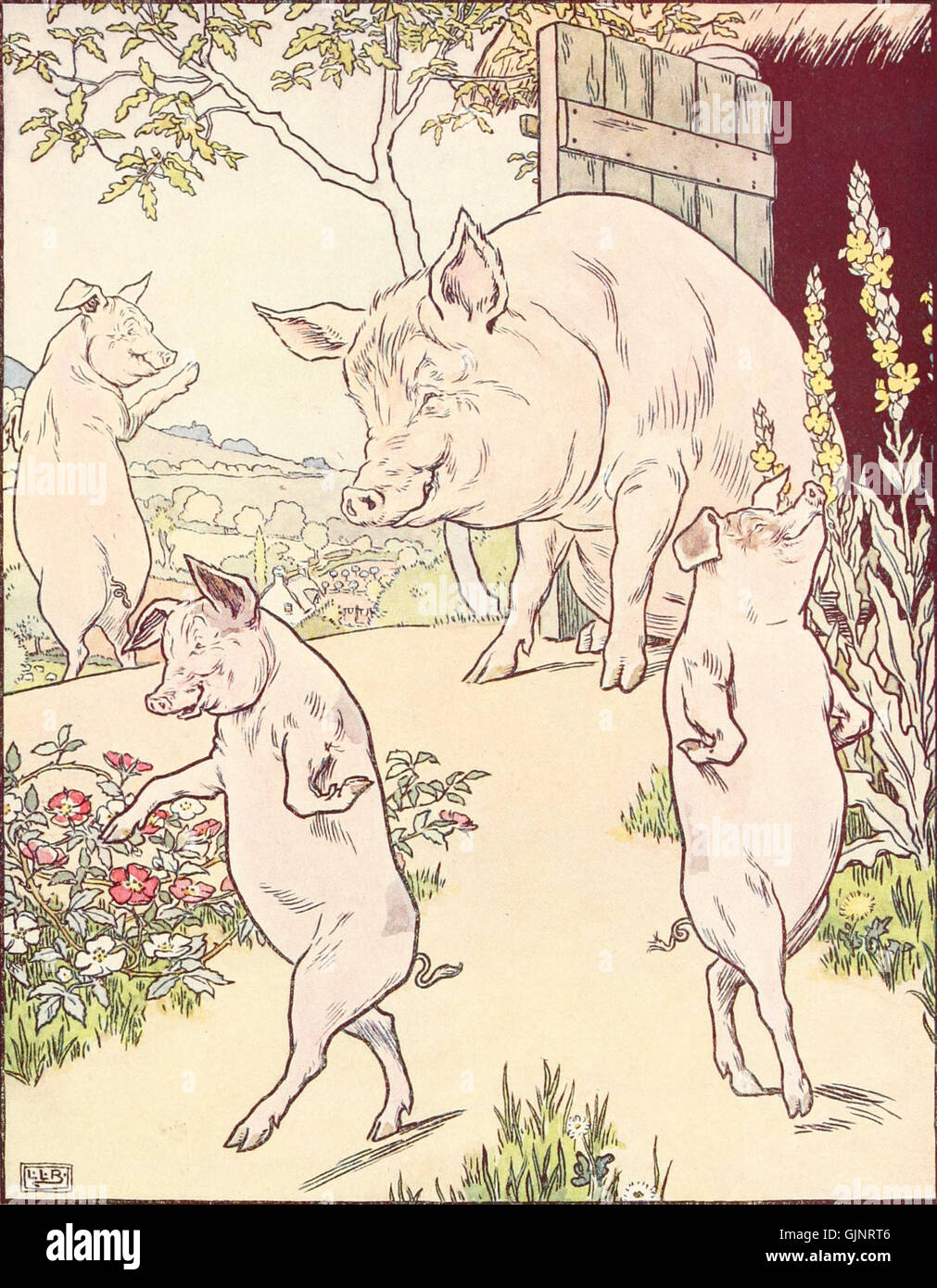 *Three Little Pigs and Mother Sow* is an edition of the classic fairy ...