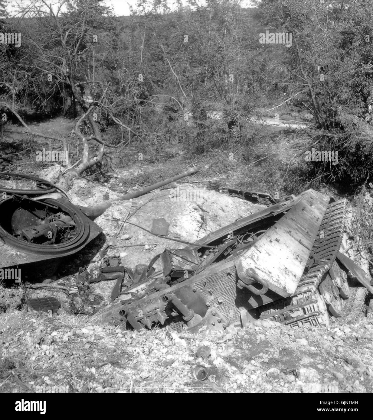 This photograph depicts a turretless King Tiger tank, a variant of the ...