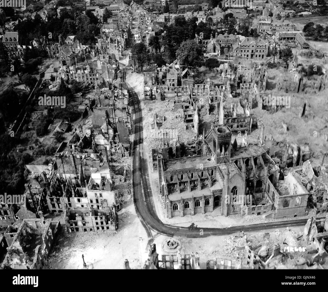 A historical photograph or document from the year 1944, possibly ...