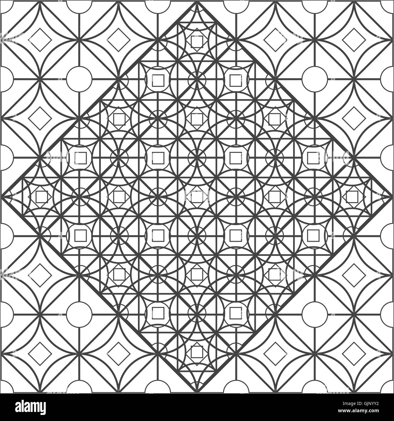 geometrical circular pattern background Stock Vector Image & Art - Alamy