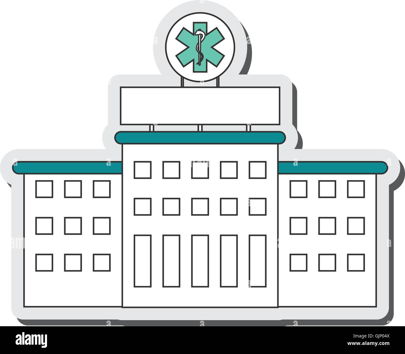 hospital building icon Stock Vector Image & Art - Alamy