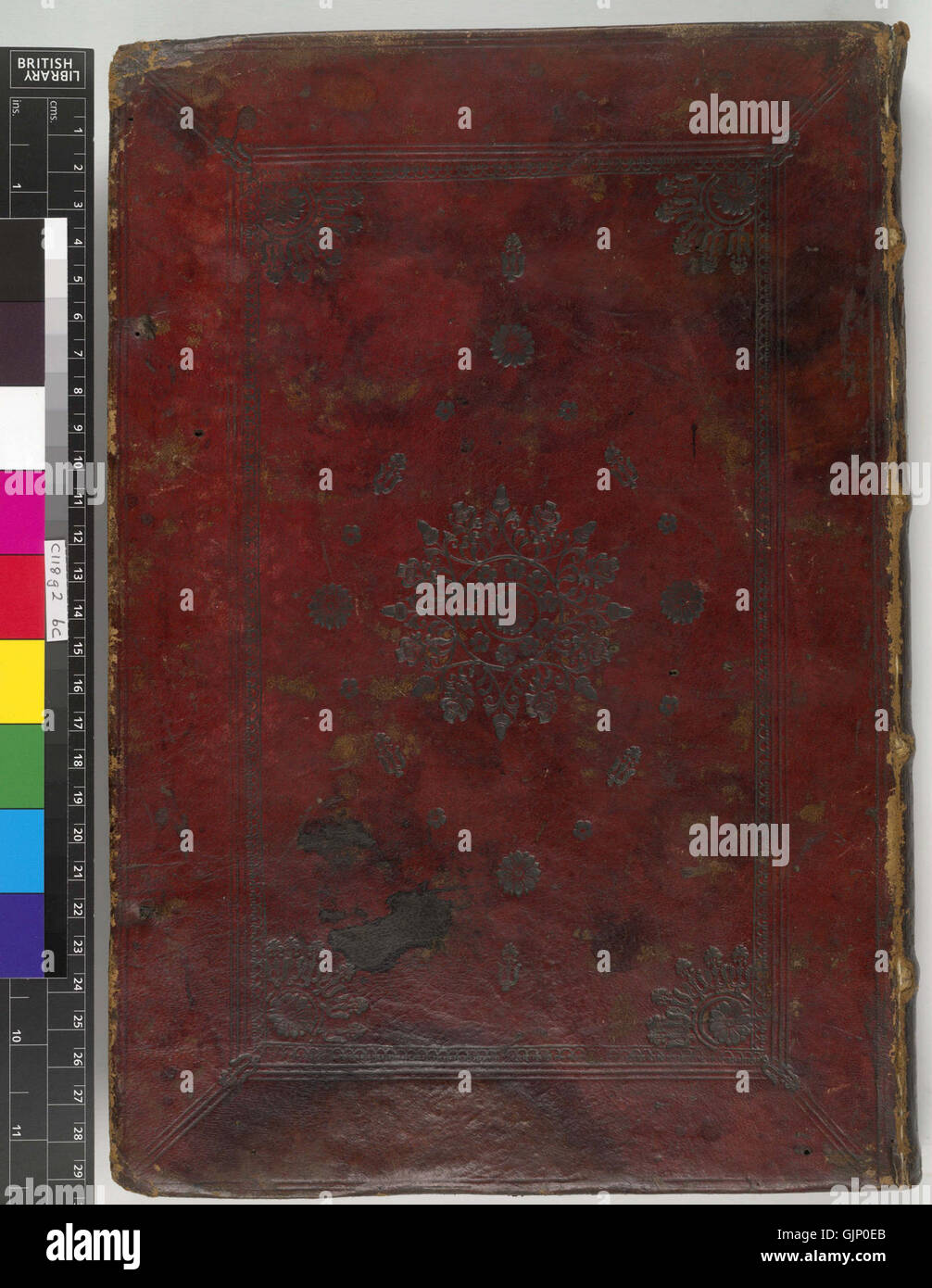 This title refers to the lower cover of a manuscript or document, which ...