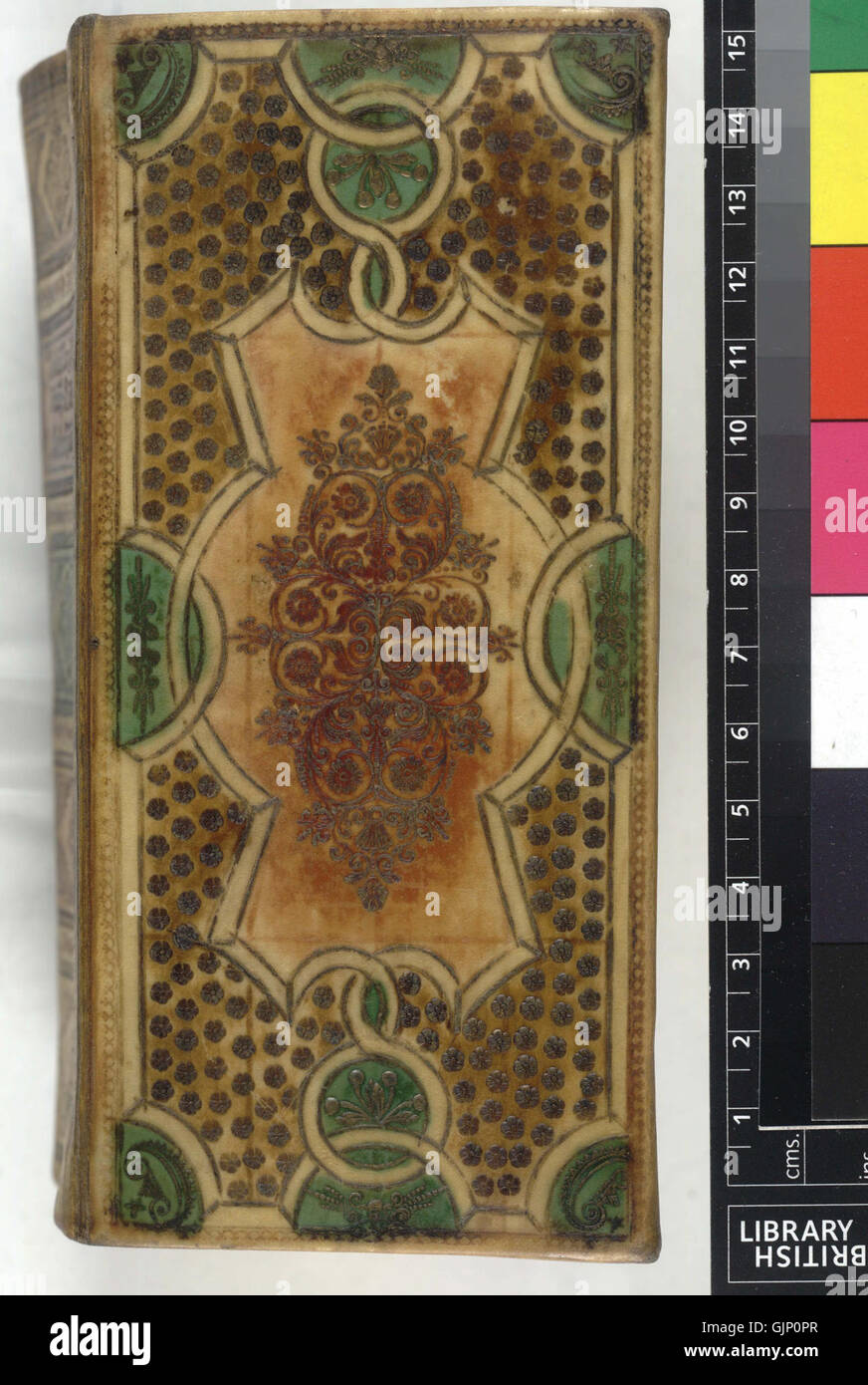 This archival upper cover showcases an important document, featuring ...