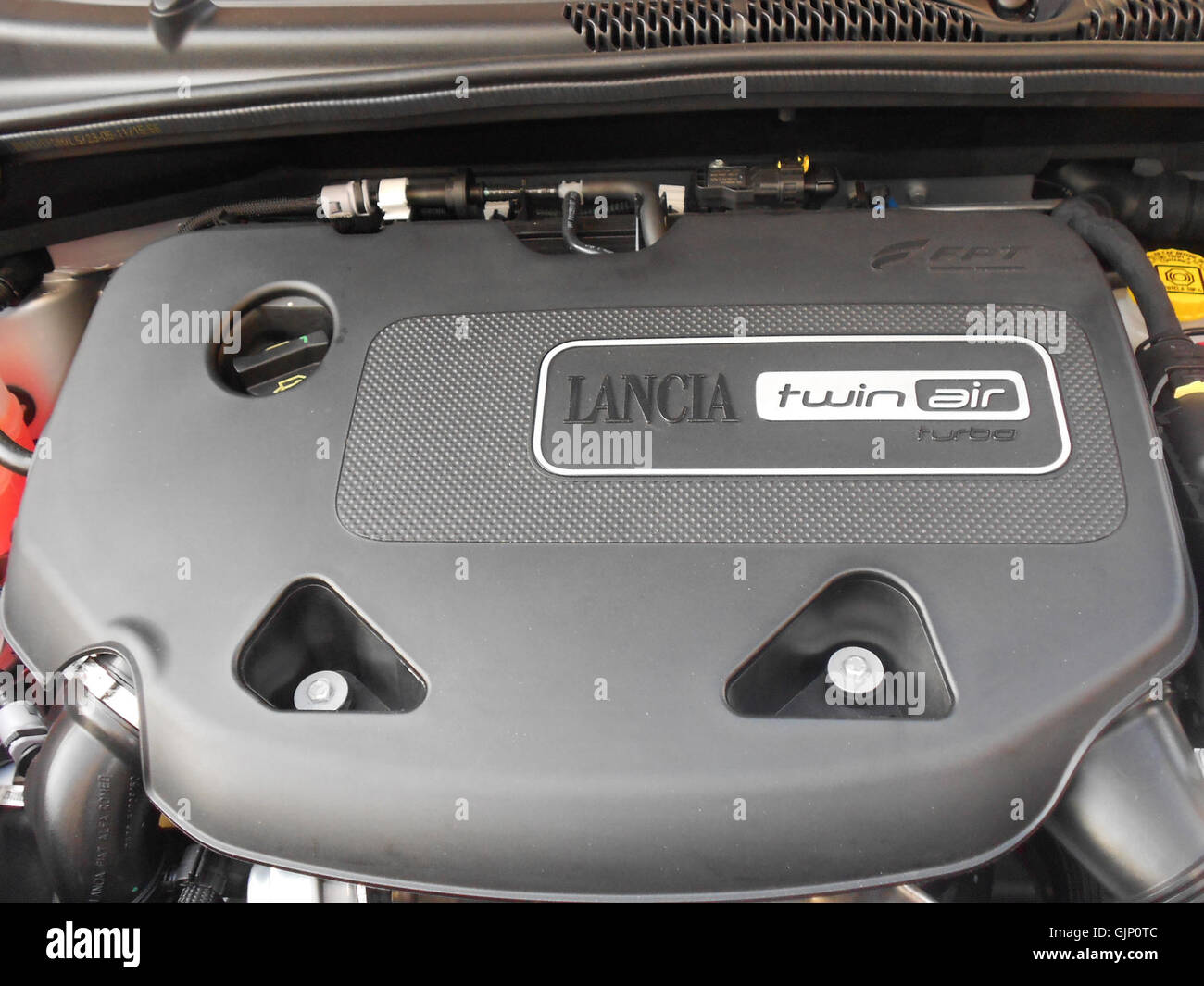 0001 SGE engine by FTP Lancia Ypsilon Stock Photo - Alamy