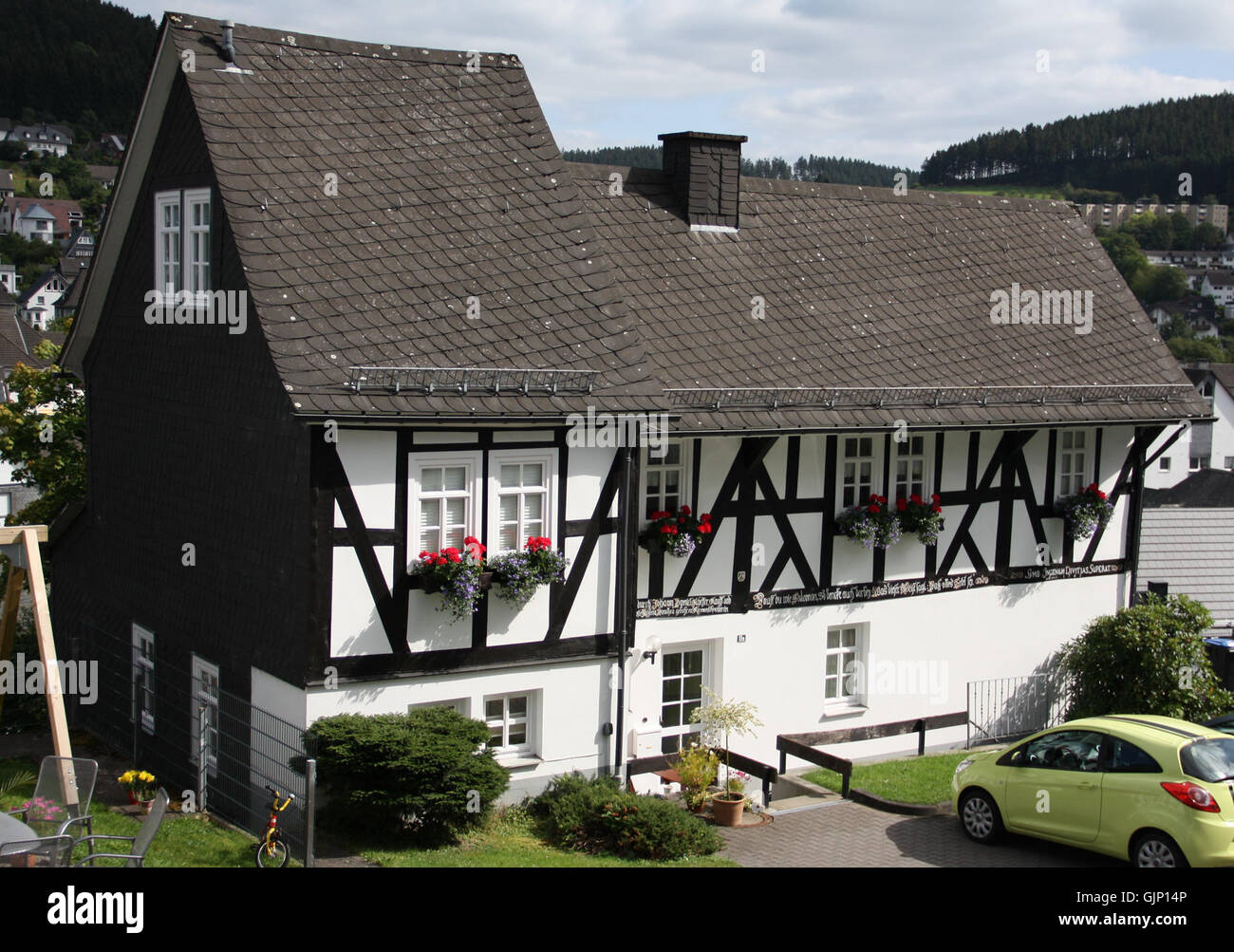 Shows its architectural design and surrounding environment hi-res stock ...