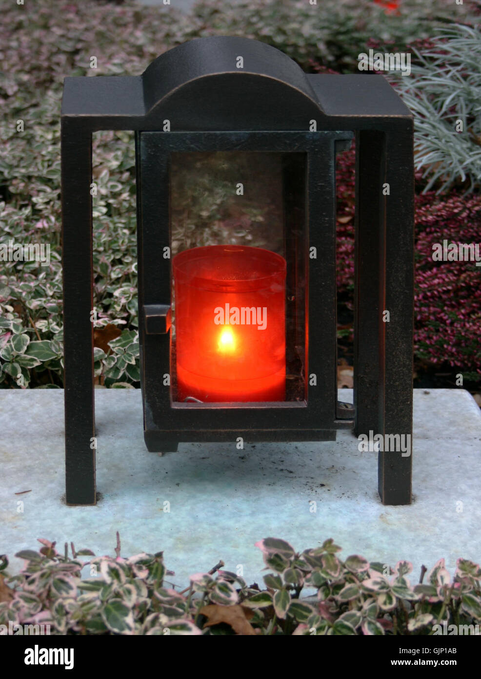 Grave candles are ceremonial items placed on graves, often as a sign of ...