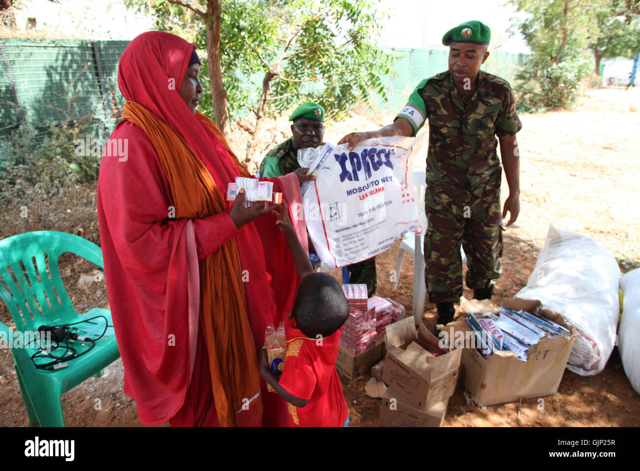 An image showing AMISOM (African Union Mission in Somalia) conducting a ...