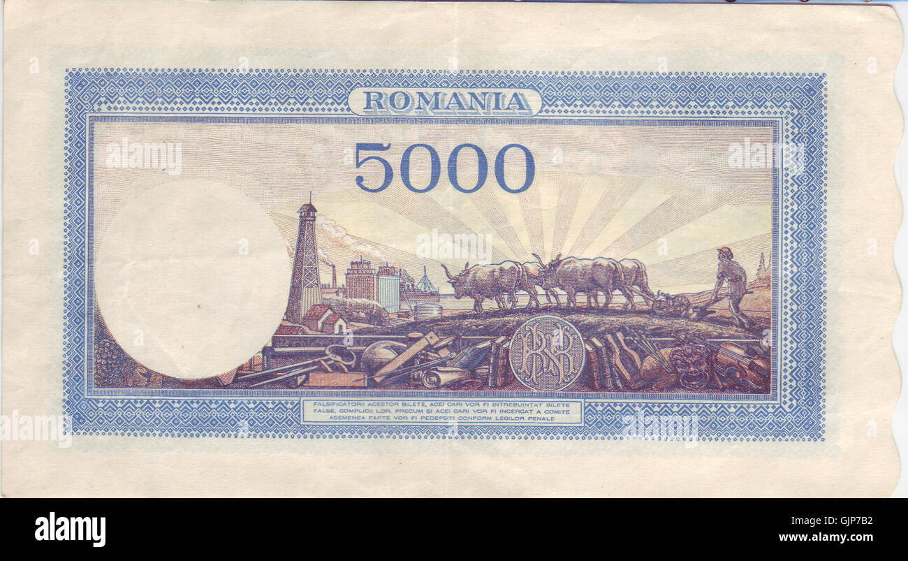 The 5000 lei coin from 1943 is a notable piece of Romanian numismatic ...