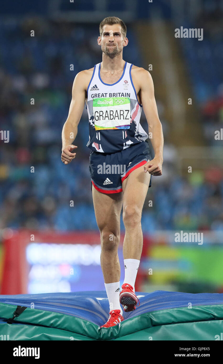 Great Britain's Robert Grabarz competes in the Men's High Jump Final at ...