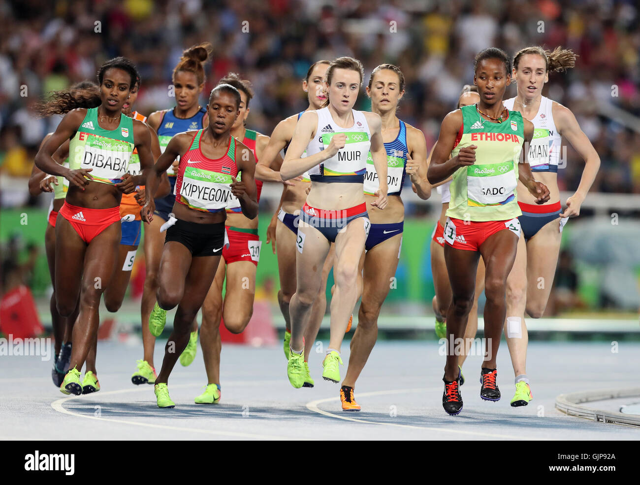 Olympics athletics 1500 m final hi-res stock photography and images - Alamy