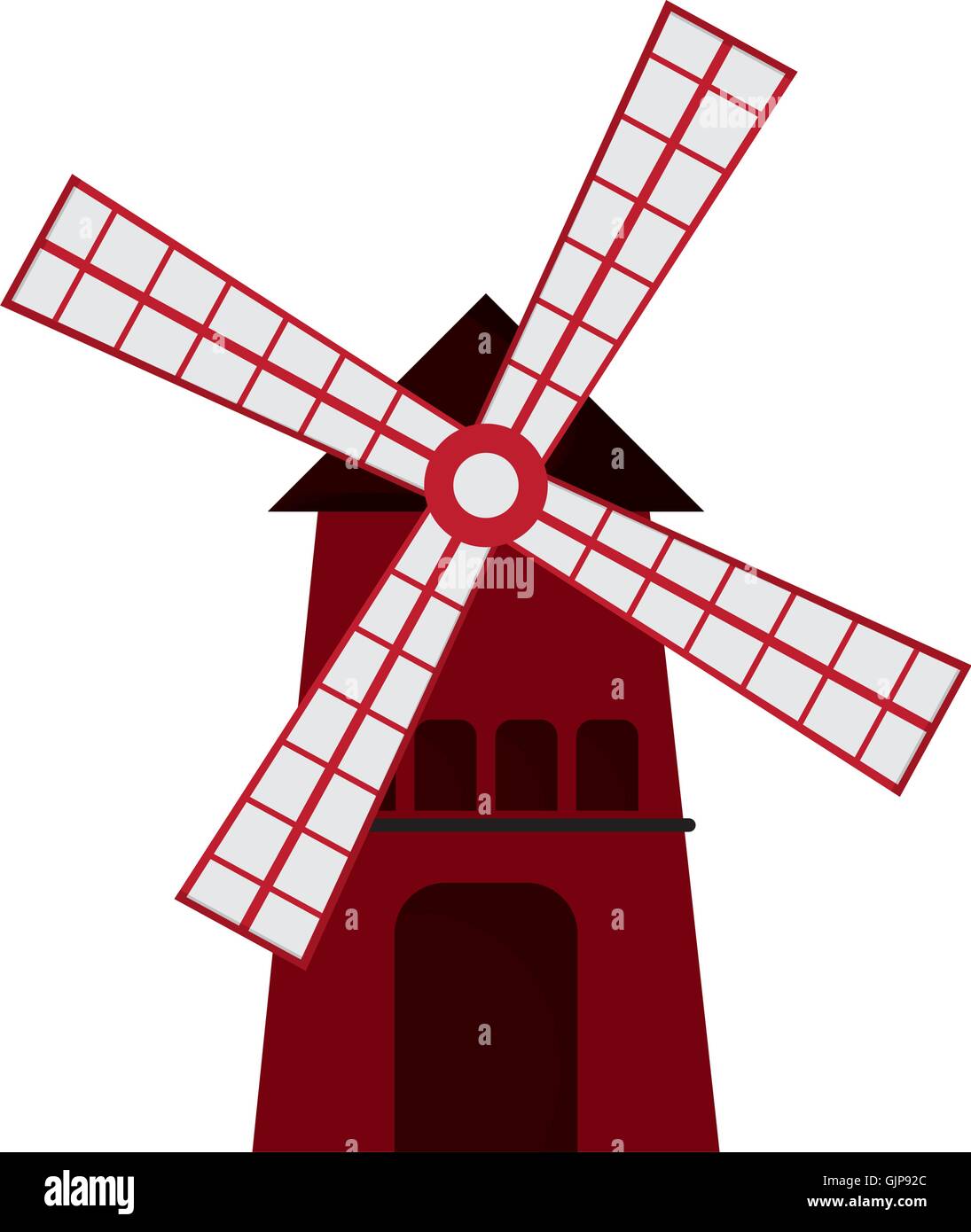 classic windmill icon Stock Vector Image & Art - Alamy