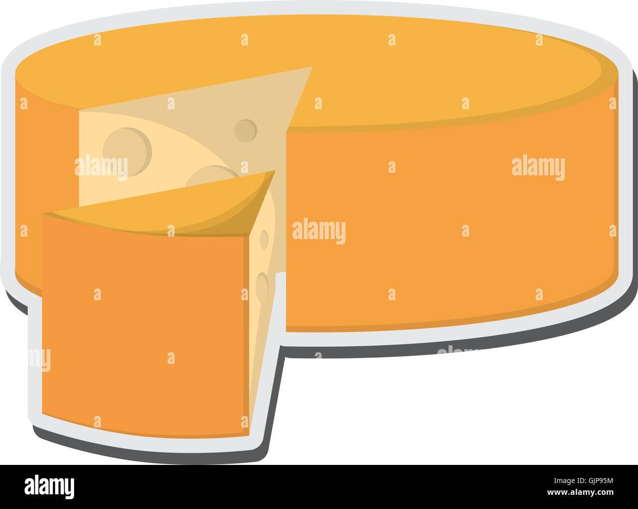 cheese wheel icon Stock Vector Image & Art - Alamy