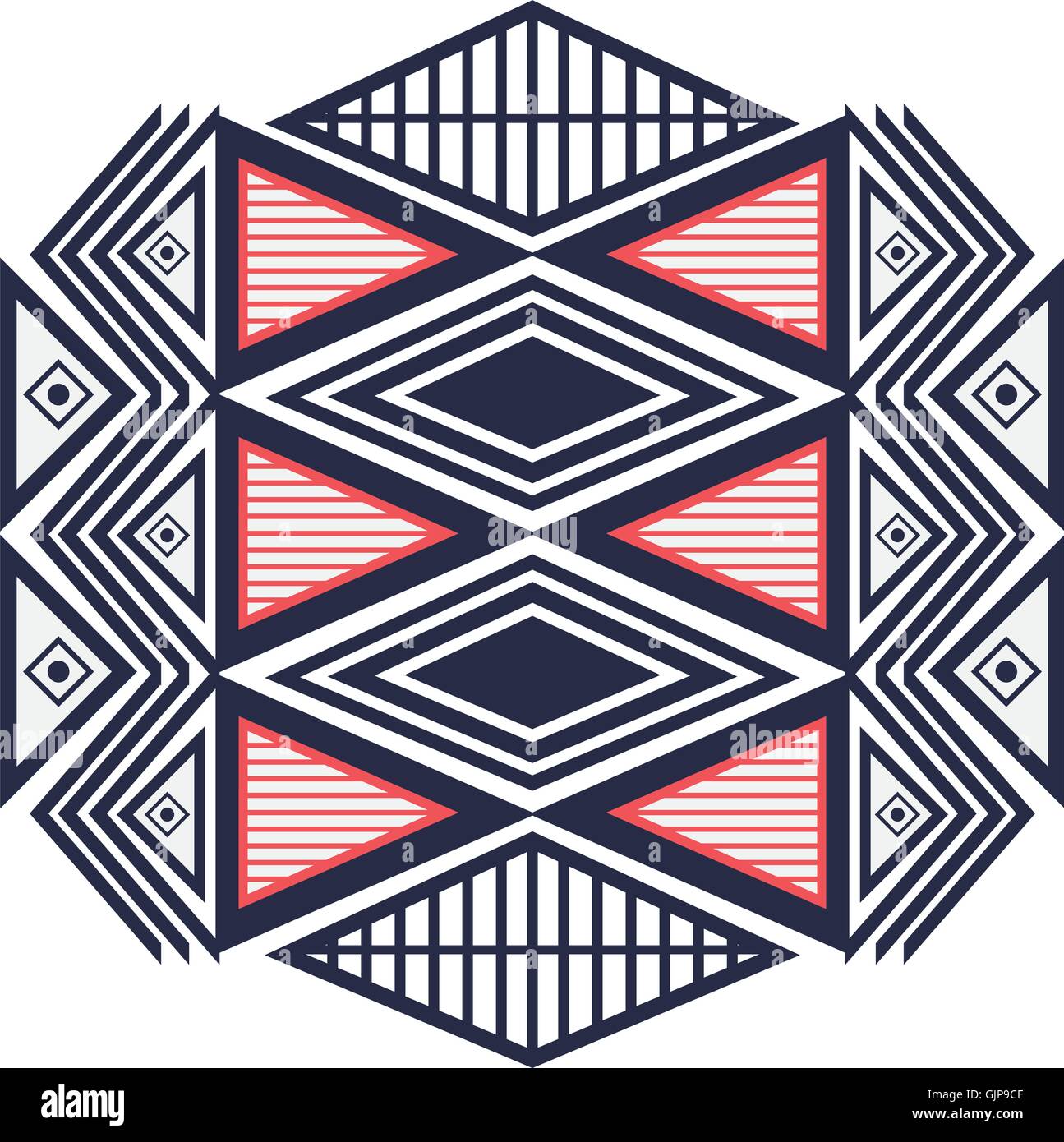 tribal geometric pattern icon Stock Vector Image & Art - Alamy