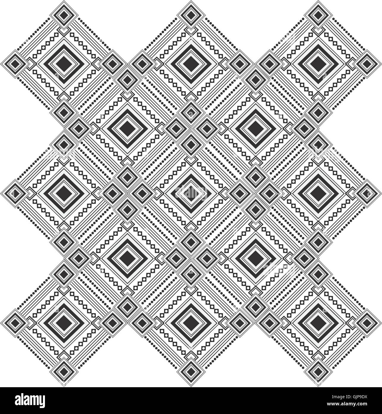 tribal geometric pattern icon Stock Vector Image & Art - Alamy