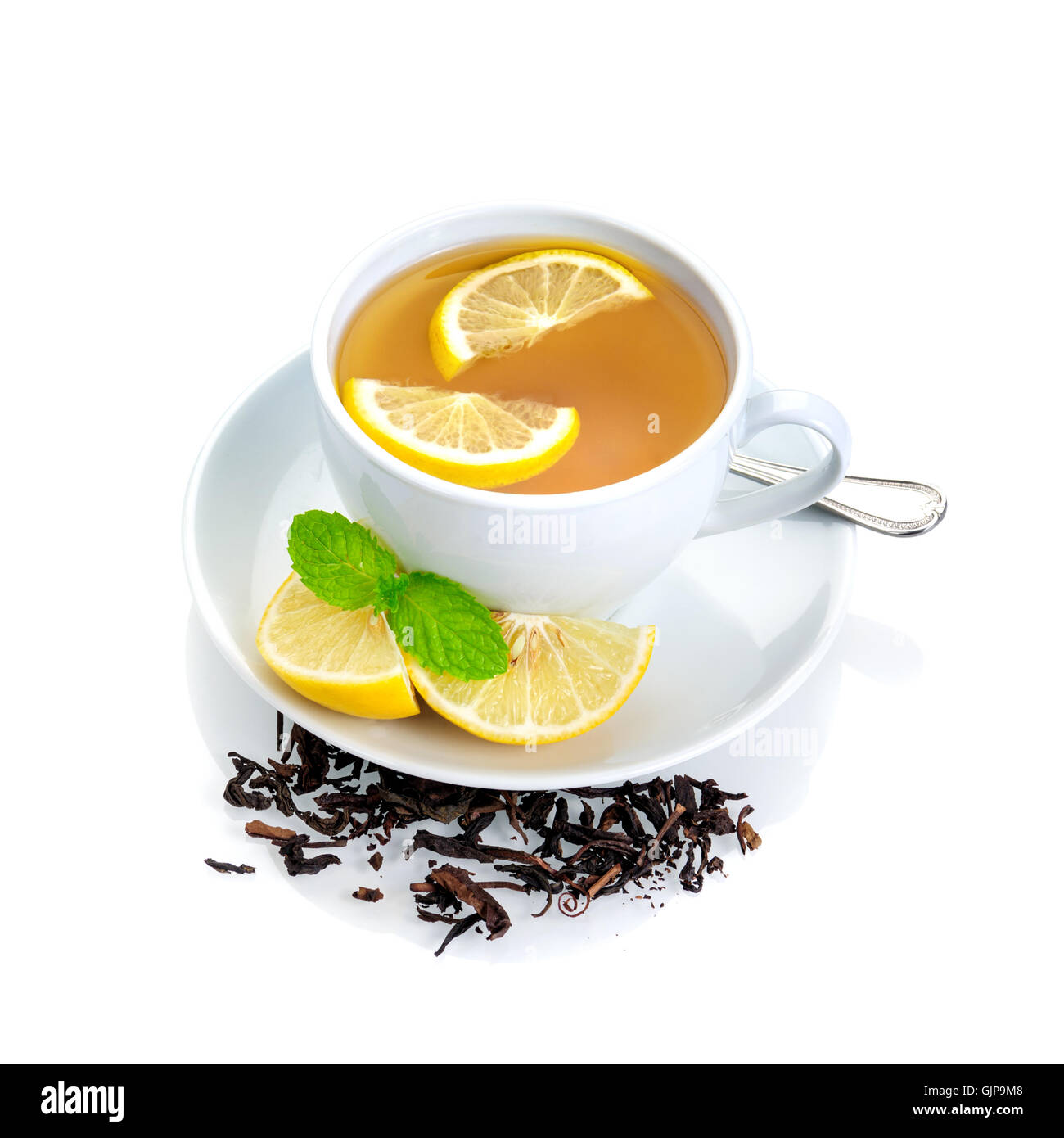 Lemon tea mint fresh Cut Out Stock Images & Pictures - Alamy