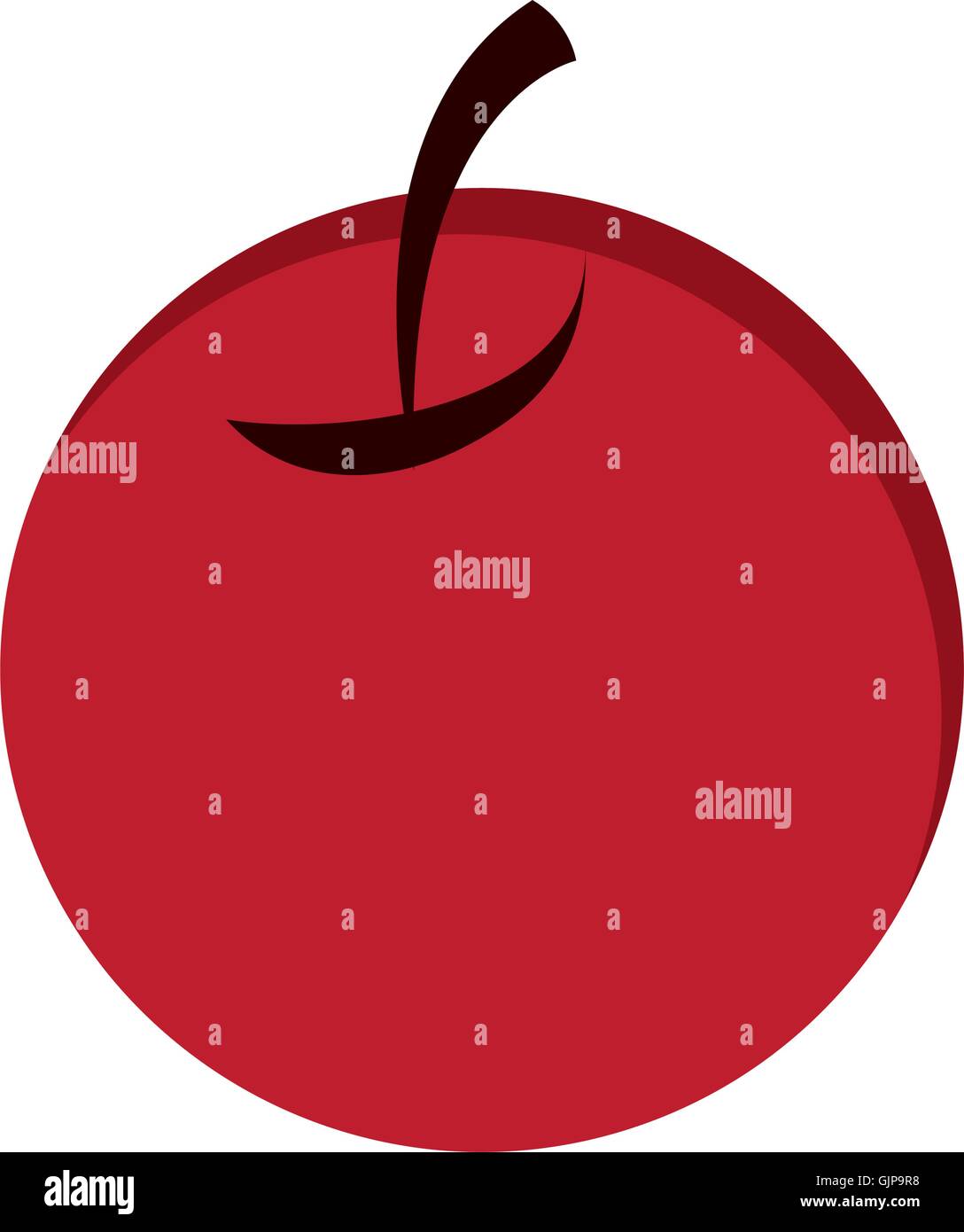 single cherry icon Stock Vector Image & Art - Alamy