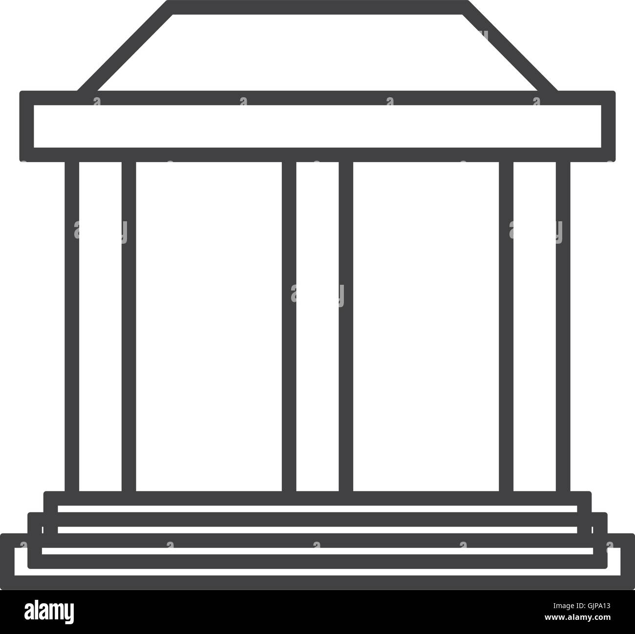 ancient greek building icon Stock Vector Image & Art - Alamy