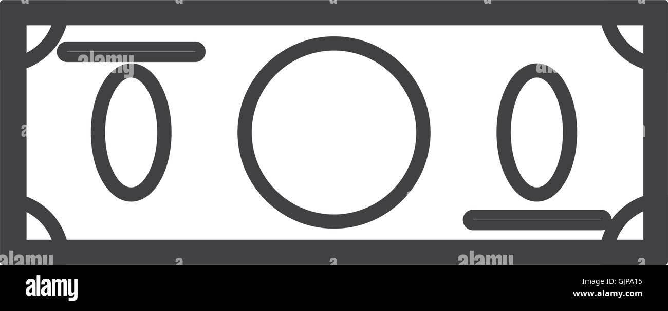 blank dollar bill icon Stock Vector Image & Art - Alamy