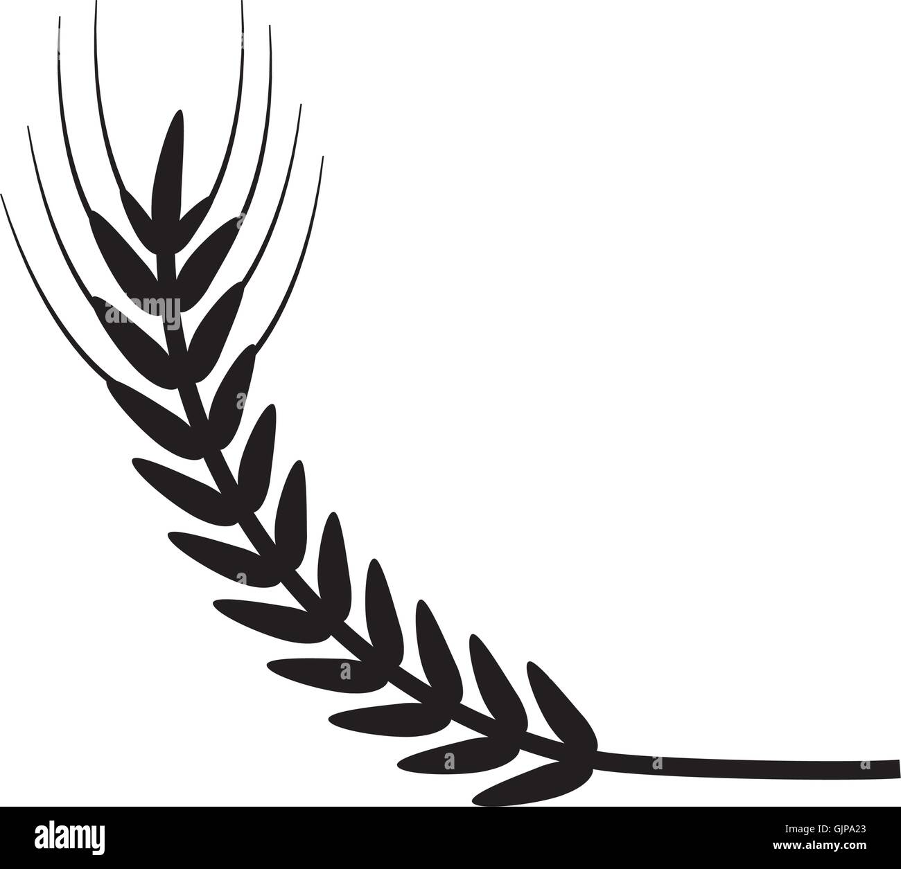 wheat ear icon Stock Vector Image & Art - Alamy