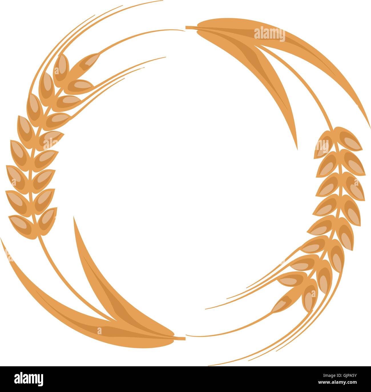 wheat ear badge icon Stock Vector Image & Art - Alamy
