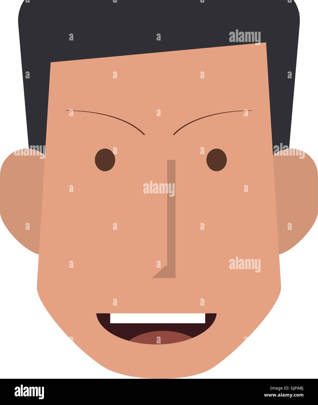 face of man icon Stock Vector Image & Art - Alamy