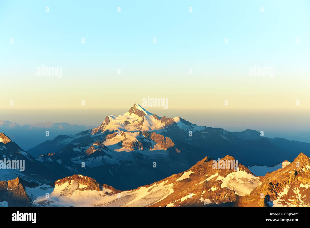 alpine mountain landscape Stock Photo - Alamy