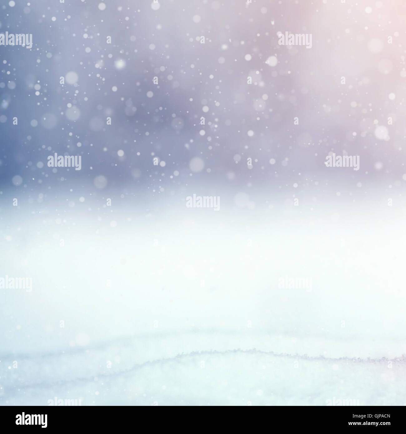 winter background with snow outdoors Stock Photo - Alamy