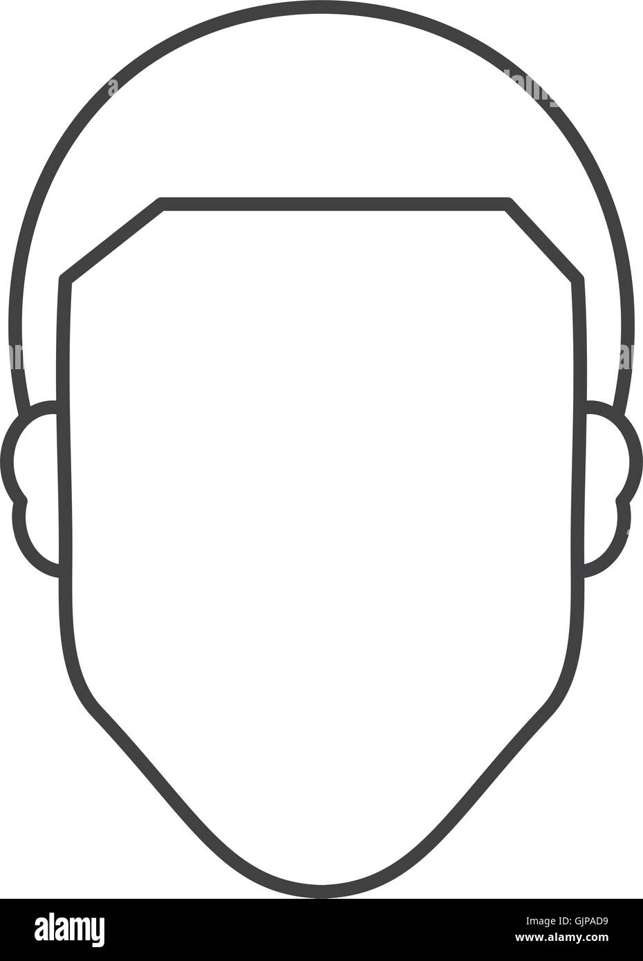 Faceless mask Black and White Stock Photos & Images - Alamy