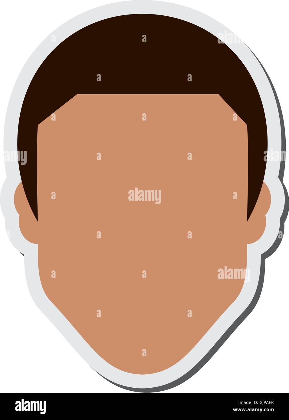 faceless man icon Stock Vector Image & Art - Alamy