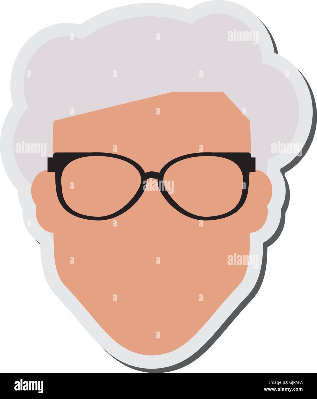 faceless man portrait icon Stock Vector Image & Art - Alamy