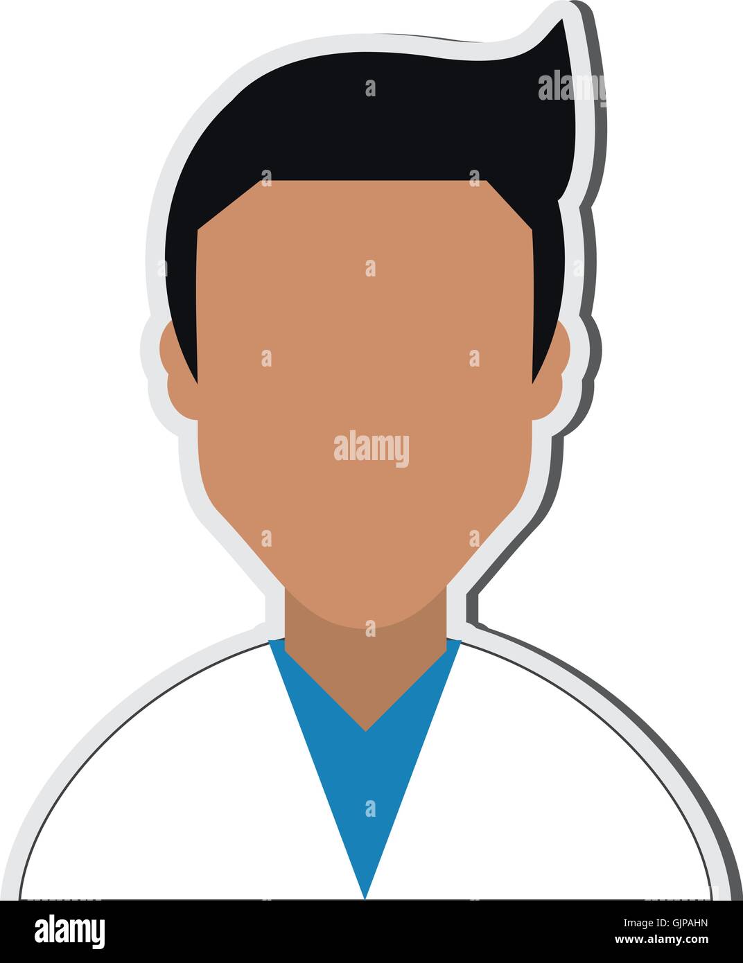 Doctor health check questionnaire Stock Vector Images - Alamy