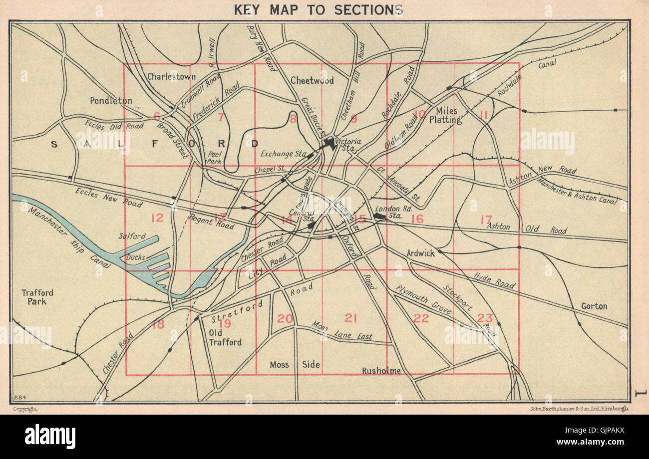 Map sections hi-res stock photography and images - Alamy