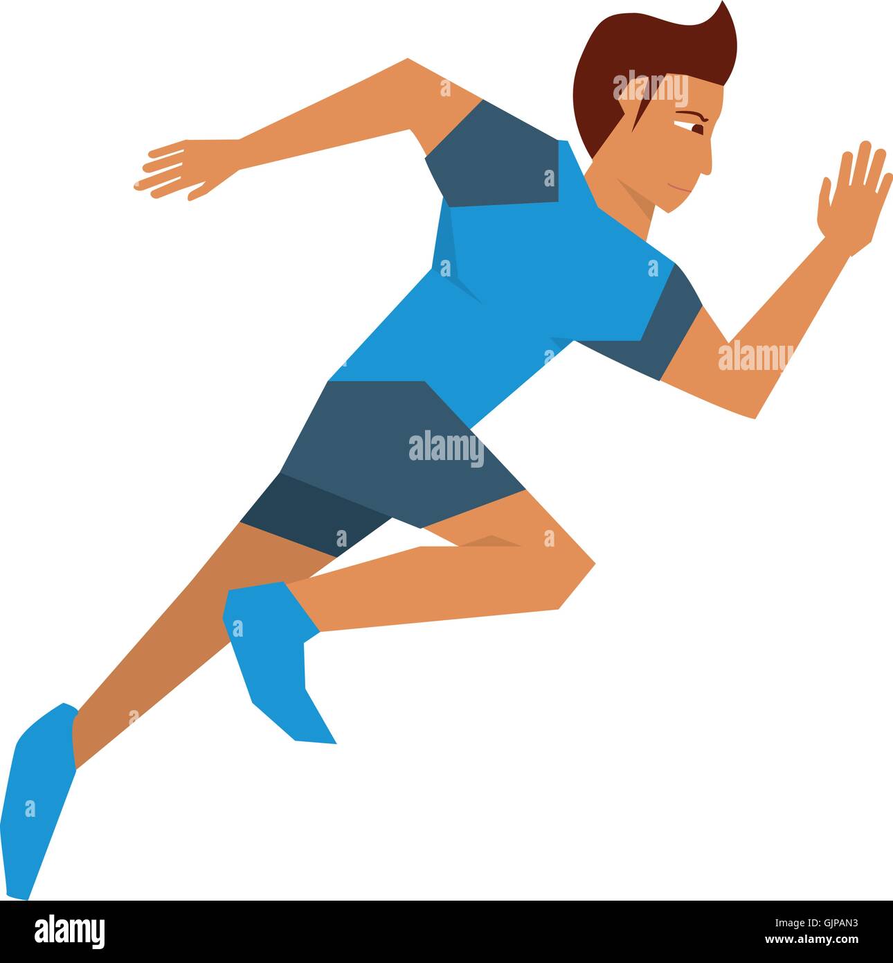 running man icon Stock Vector Image & Art - Alamy
