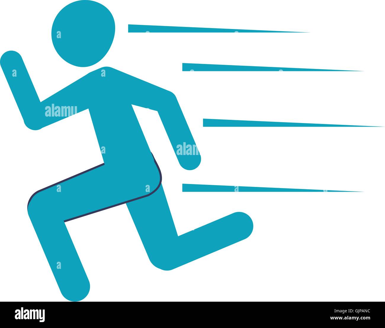 running pictogram icon Stock Vector Image & Art - Alamy