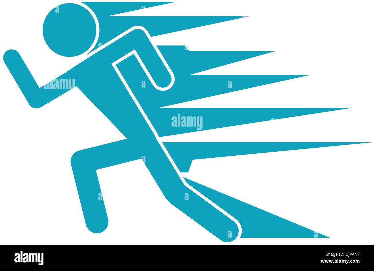 running pictogram icon Stock Vector Image & Art - Alamy