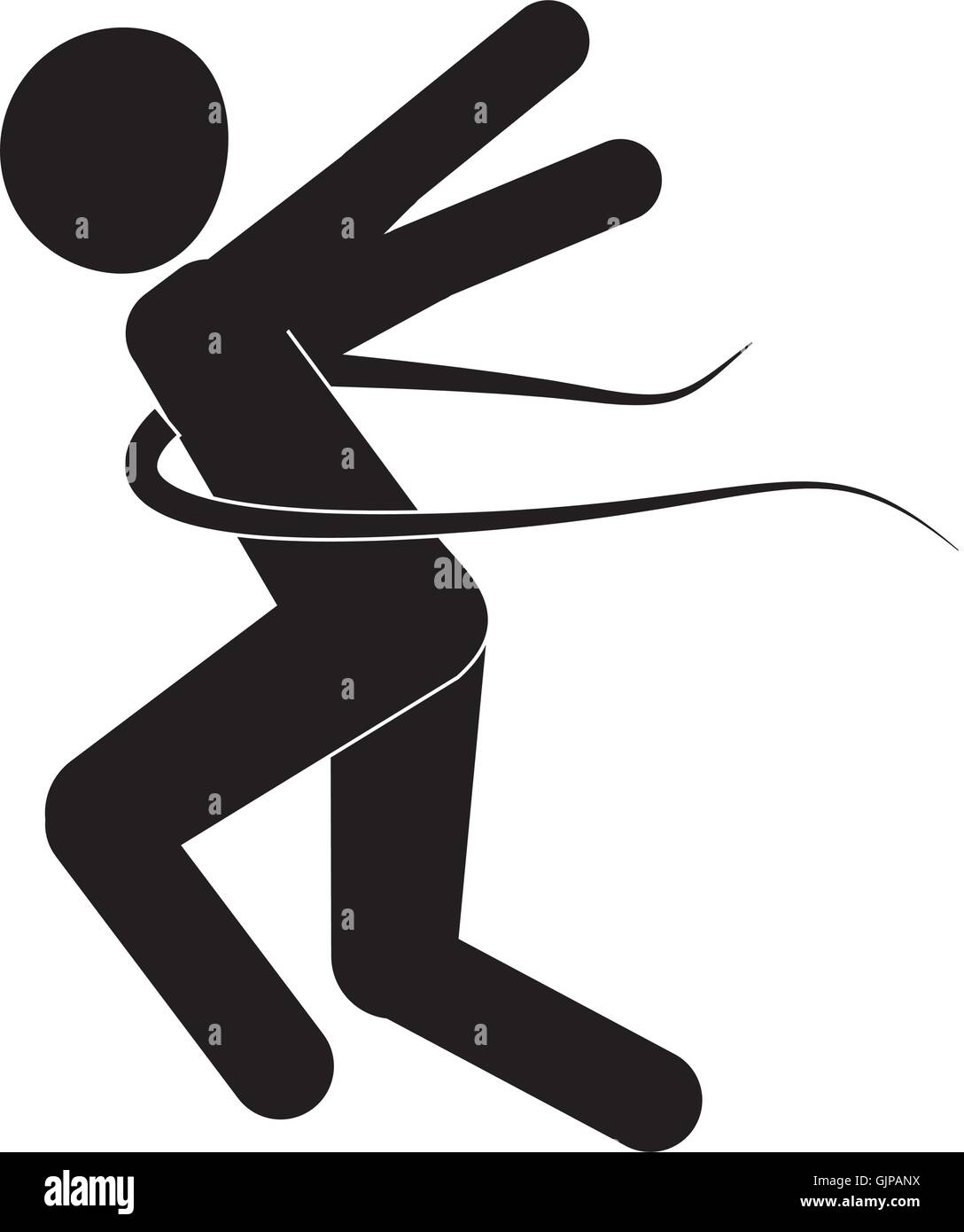 running pictogram icon Stock Vector Image & Art - Alamy